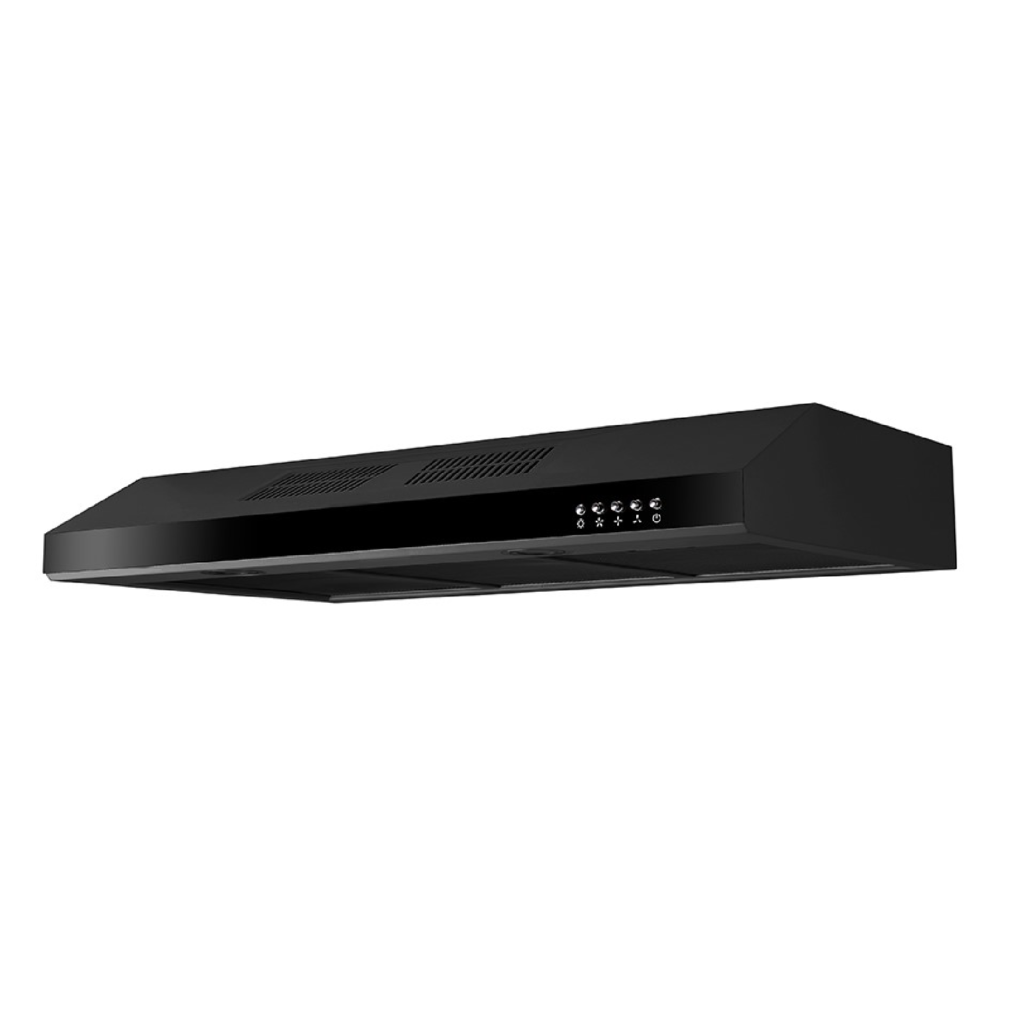 Tecno TCH 901 (BK/WH/SS) Slim Line Designer Cooker Hood with Maxi-Flow ...